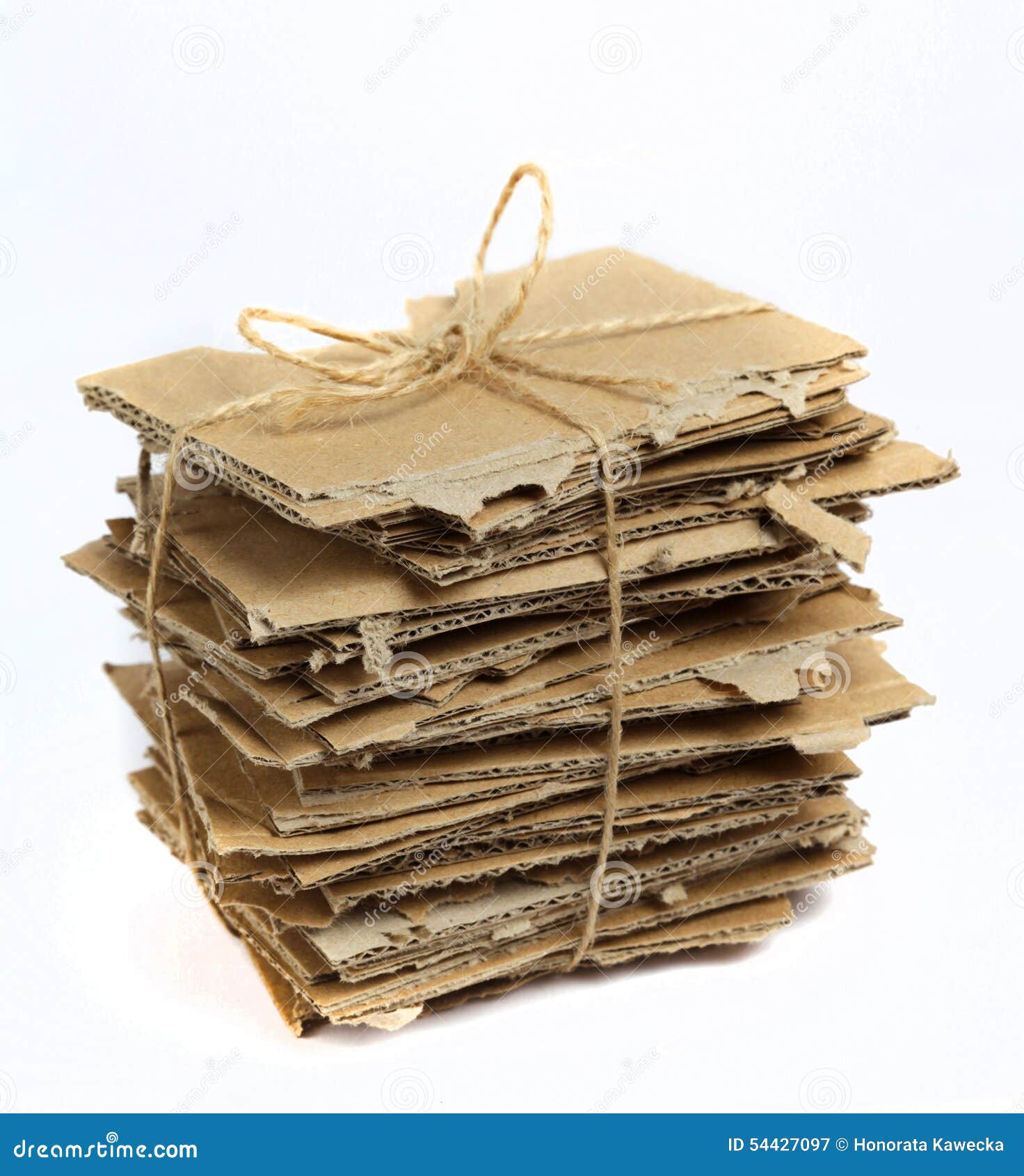 Cardboard pieces stock image. Image of chunk, aged, isolated - 54427097