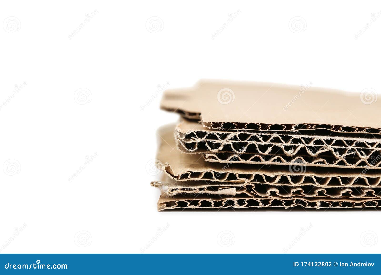 Cardboard pieces stock photo. Image of group, packing - 174132802