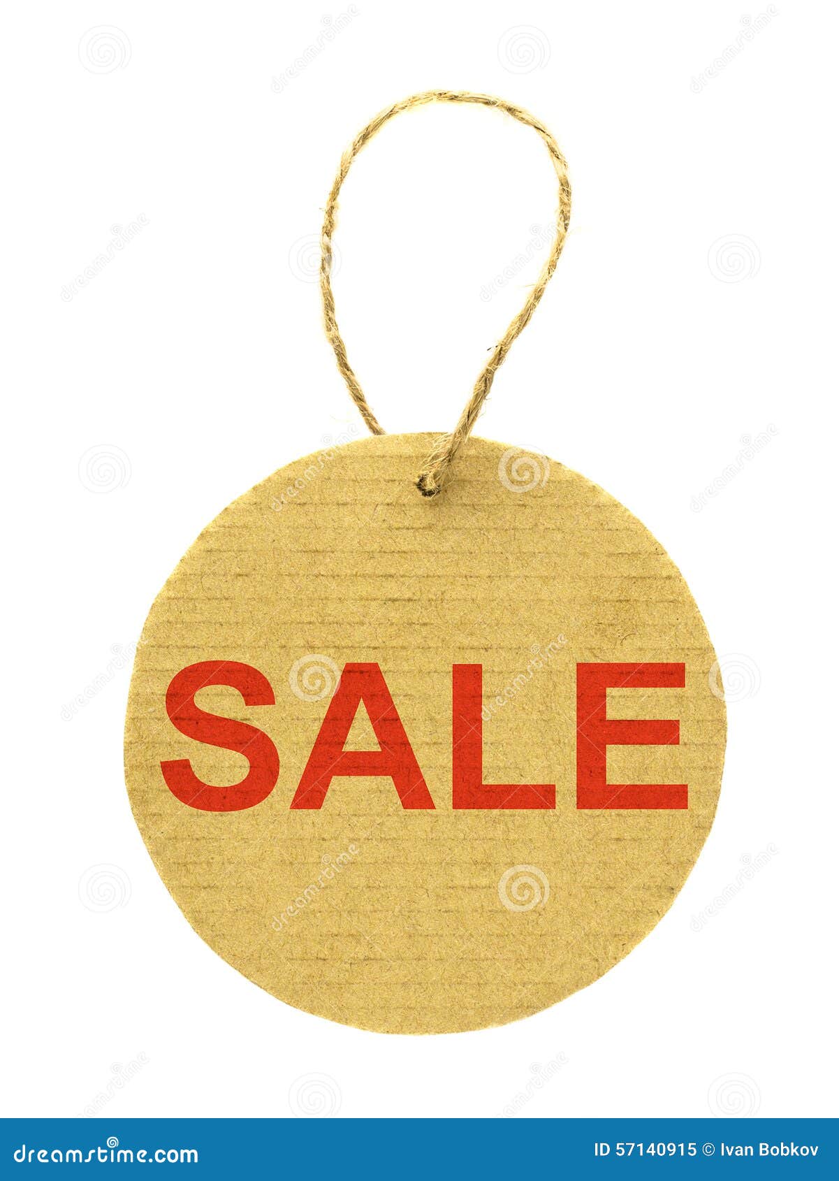 Cardboard sale tag stock image. Image of price, textured - 57140915