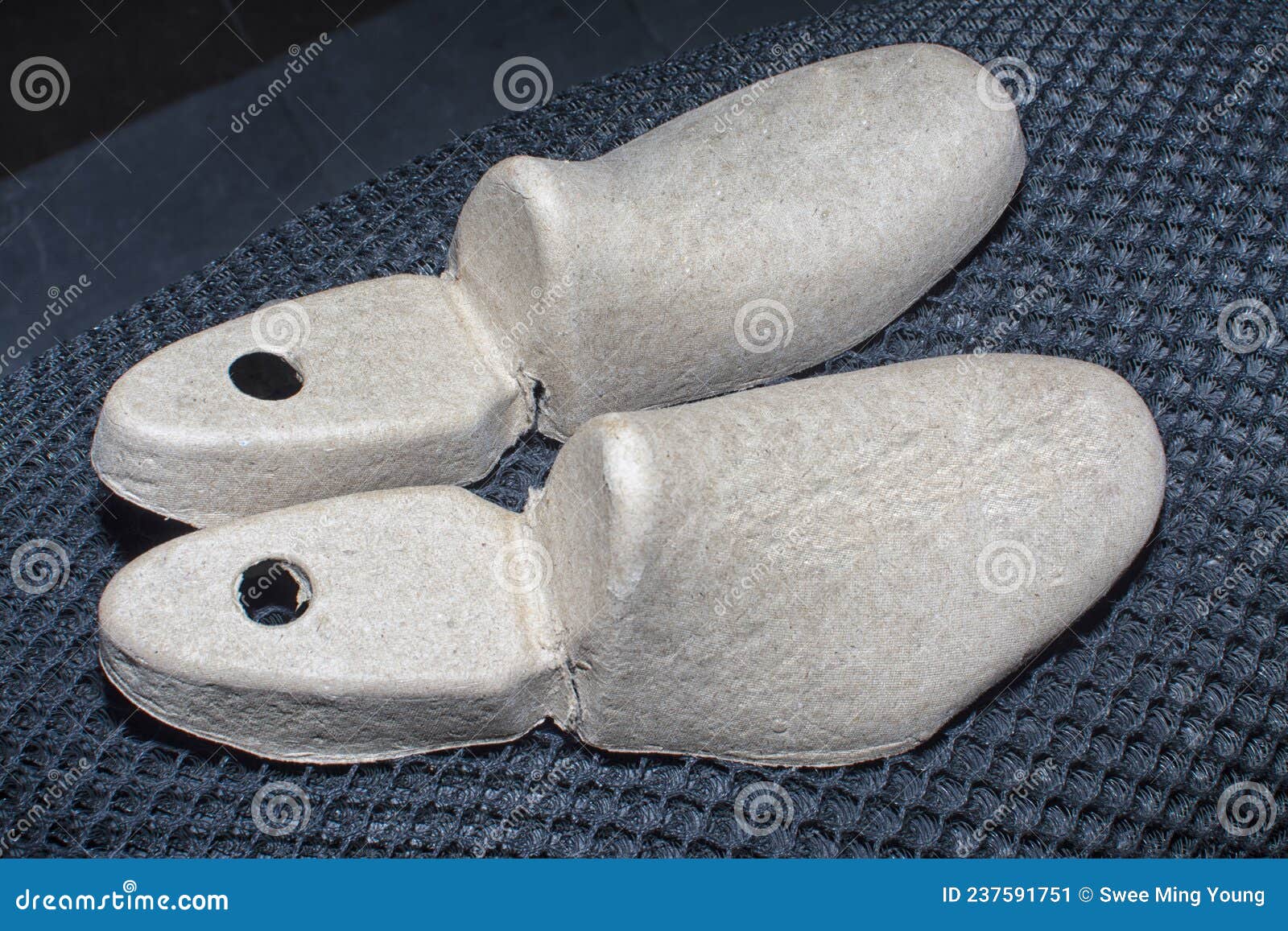 Cardboard Shoe Tree or Insert Accessory Stock Image - Image of design ...