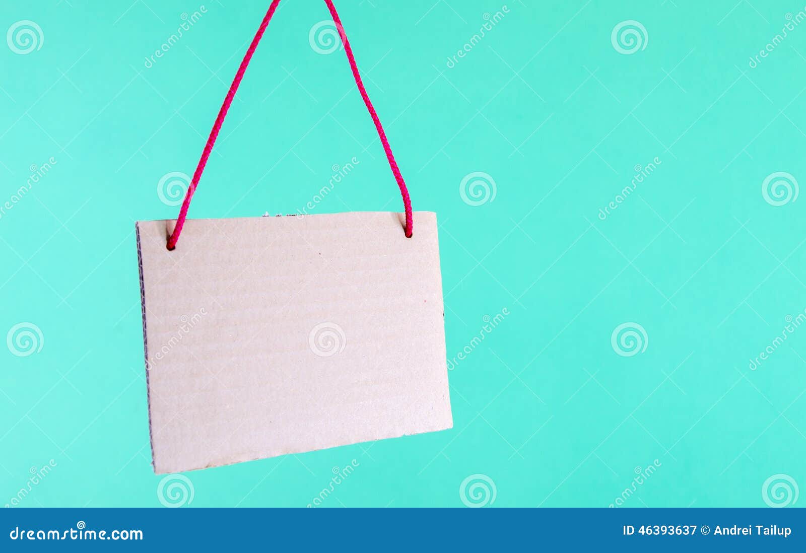 Cardboard sign stock image. Image of frame, cardboard - 46393637