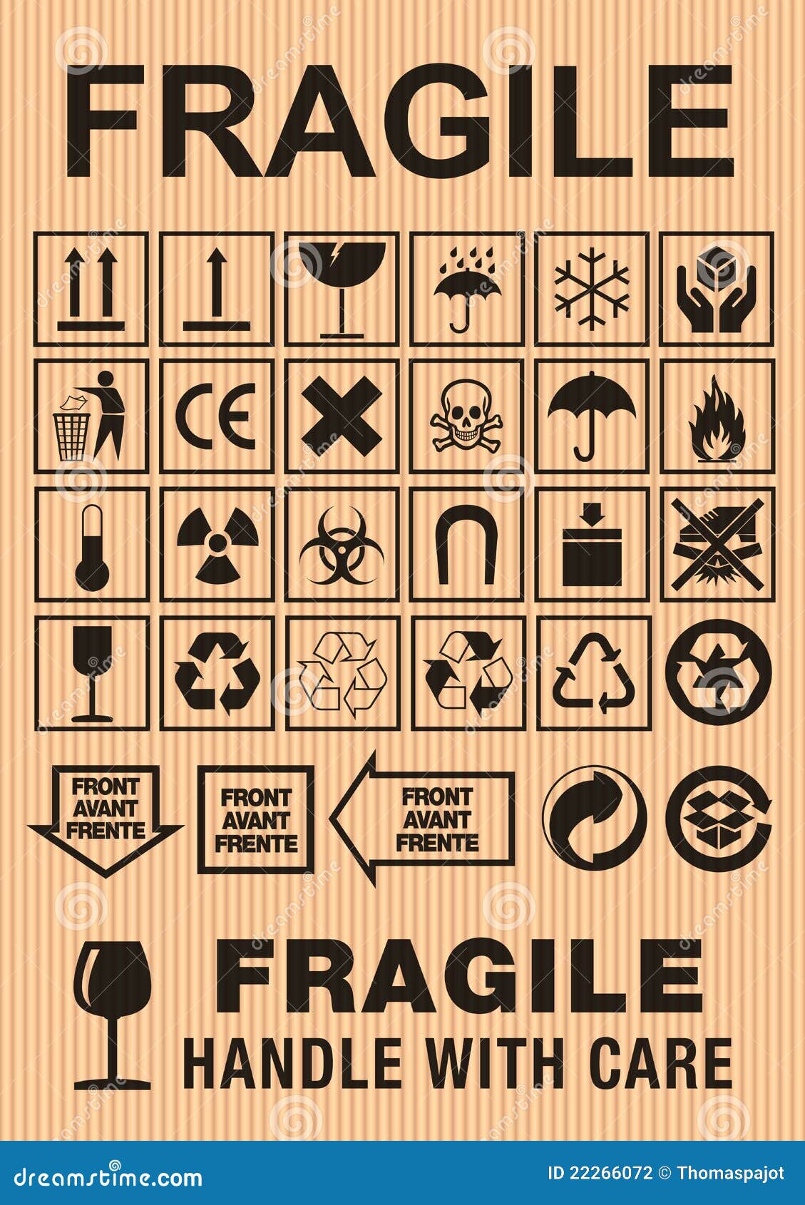 Cardboard Signs Vector Illustration | CartoonDealer.com #22266072