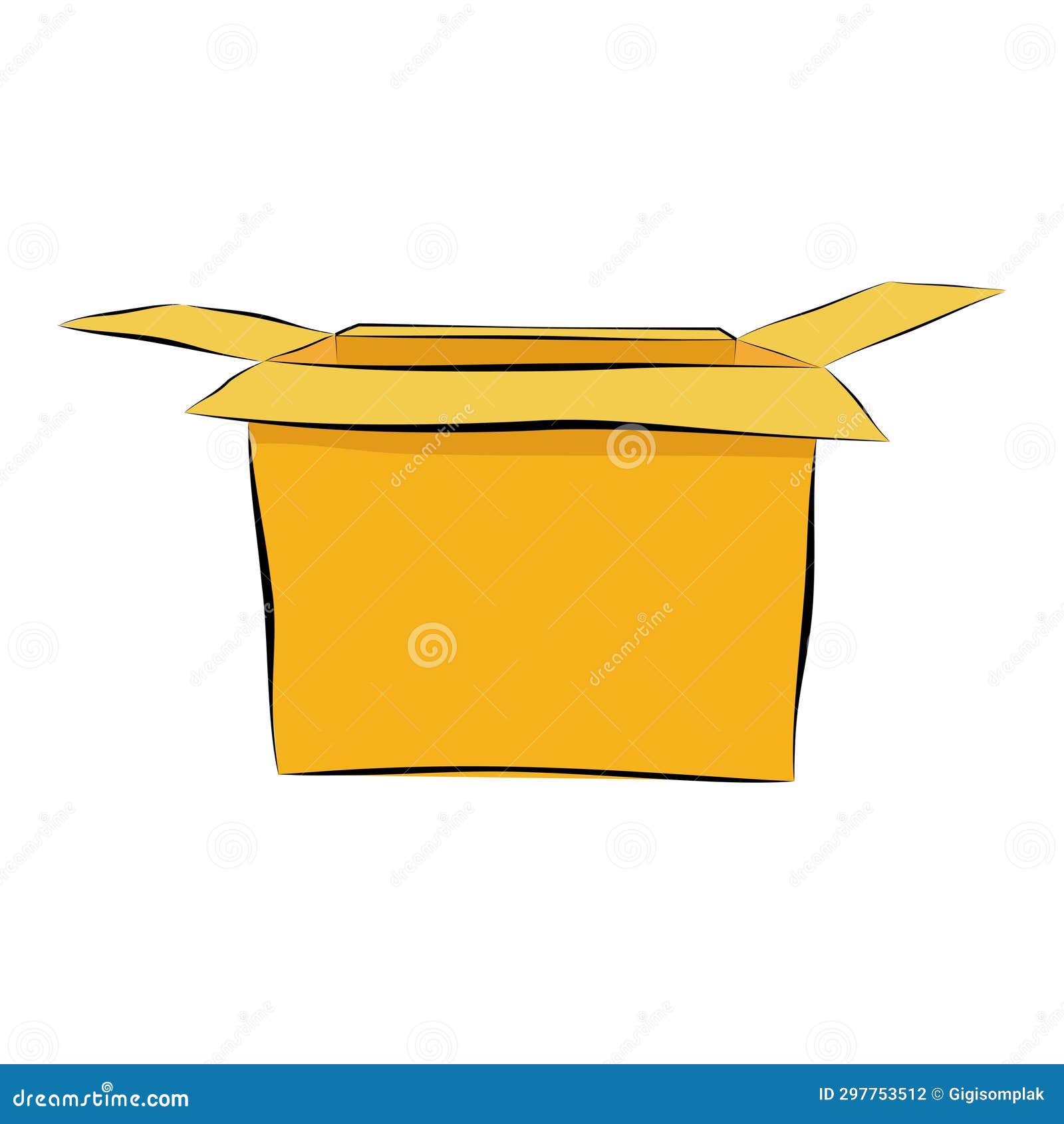 Cardboard, Simple Hand Draw Sketch Doodle Vector White Stock Vector ... Cardboard, Simple Hand Draw Sketch Doodle Vector White Stock Vector ...