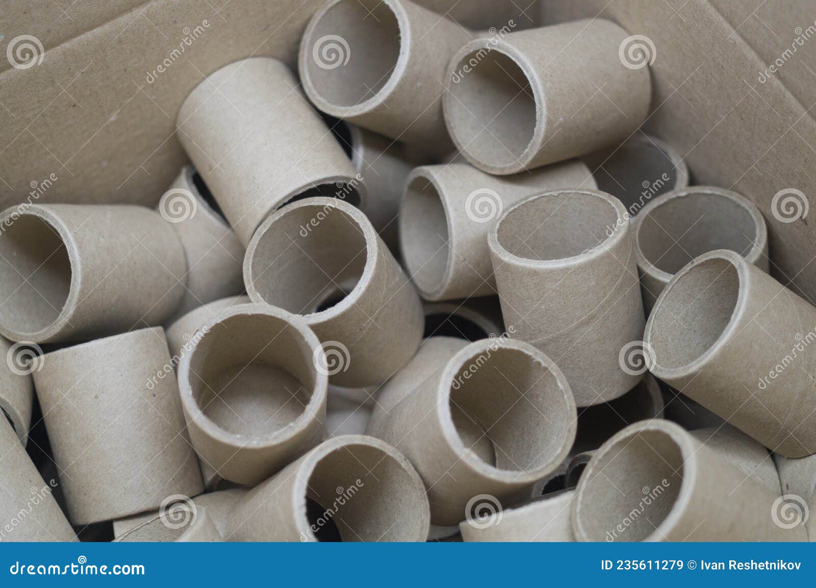 Cardboard Spools in Bulk in a Box. Reels with a Diameter of 40 Mm for ...