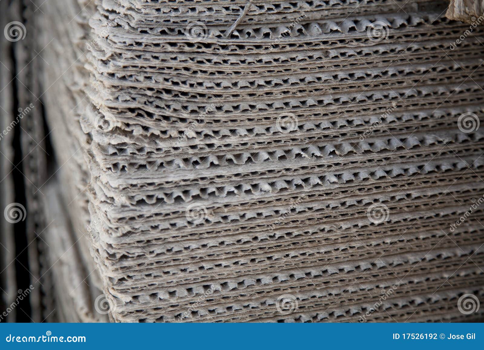 Cardboard Stack stock photo. Image of corrugated, fiberboard - 17526192