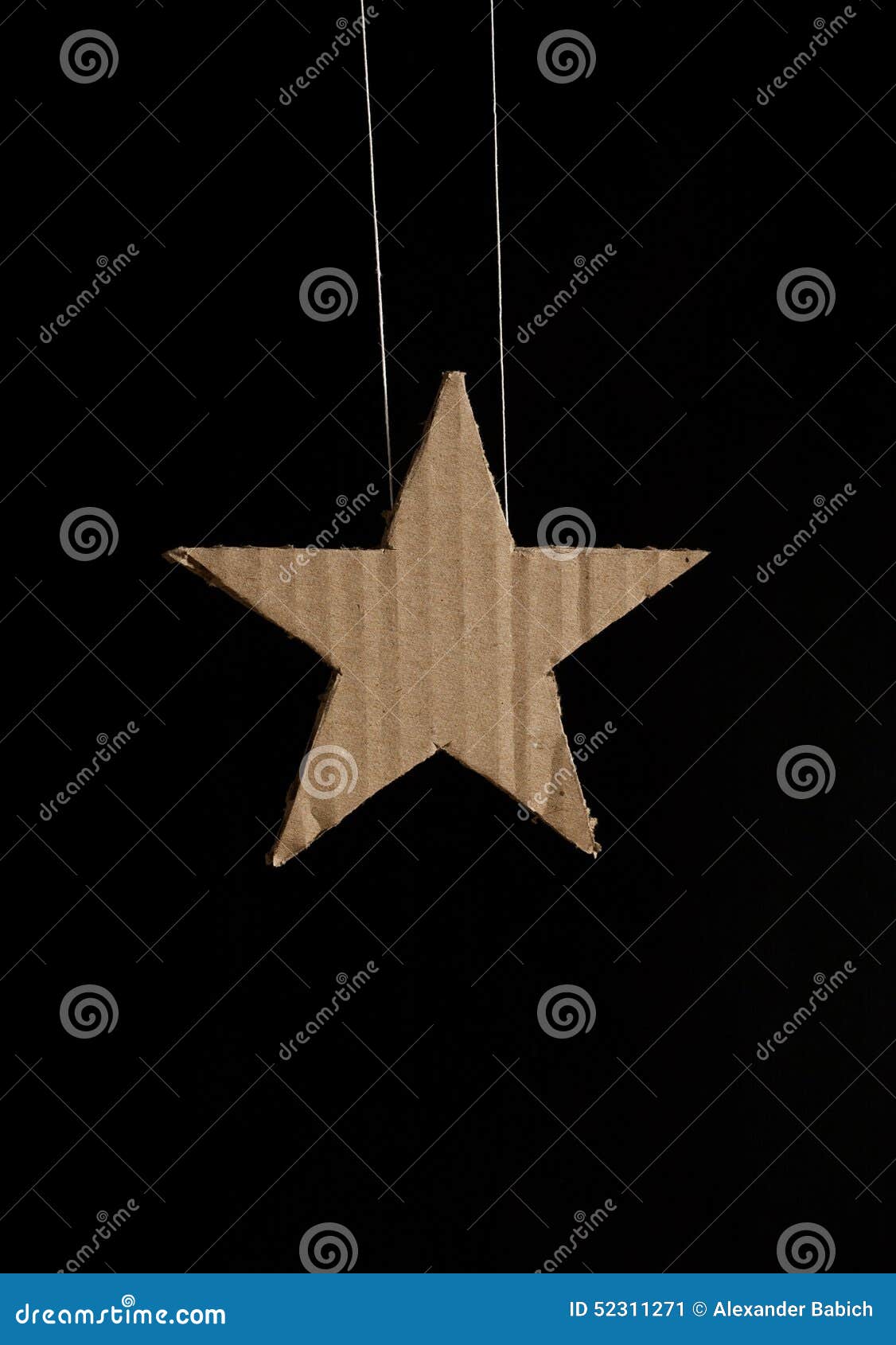 Cardboard star stock image. Image of graphic, kareem - 52311271