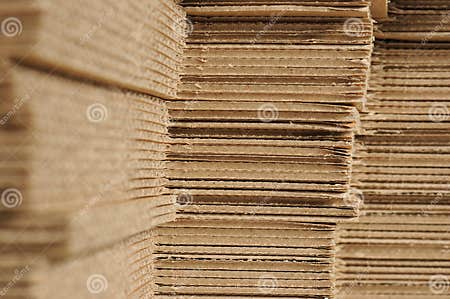 Cardboard stock stock photo. Image of sheets, flat, store - 23660442