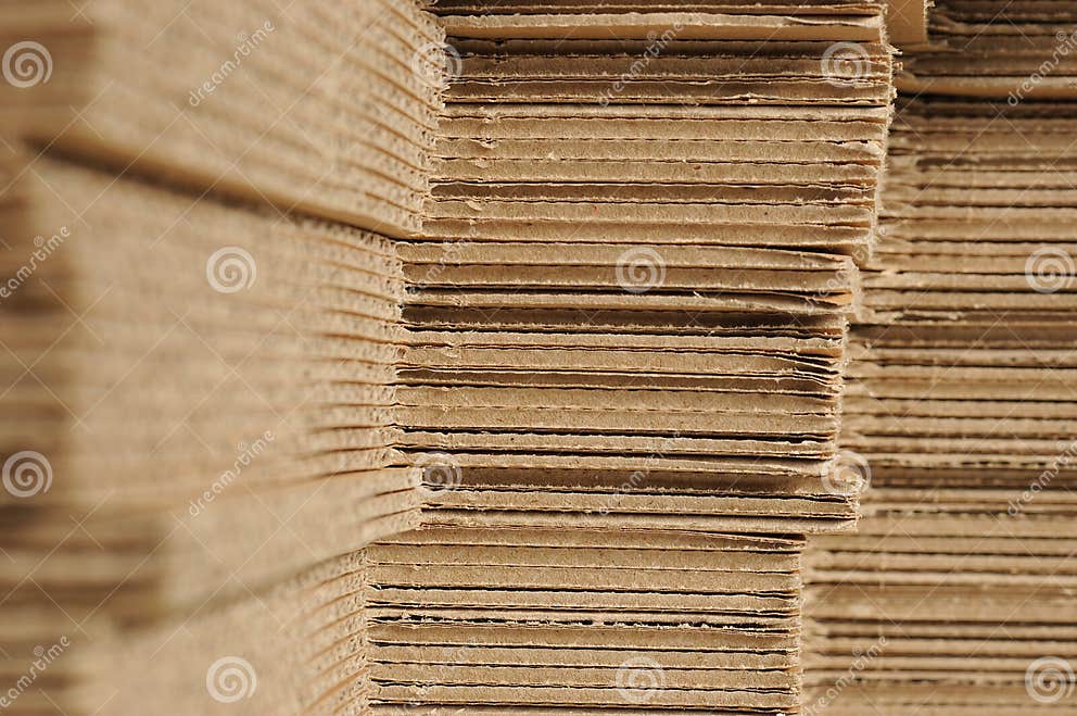 Cardboard stock stock photo. Image of sheets, flat, store - 23660442