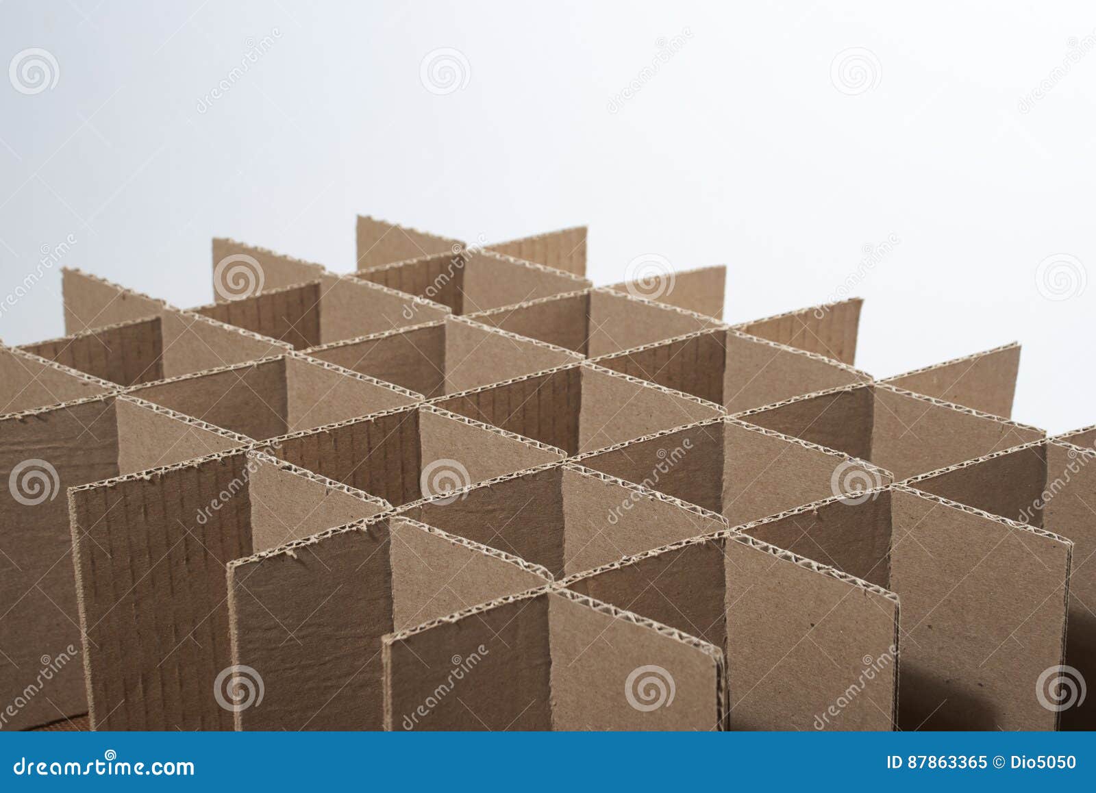 Cardboard stock image. Image of rough, pattern, corrugated - 87863365