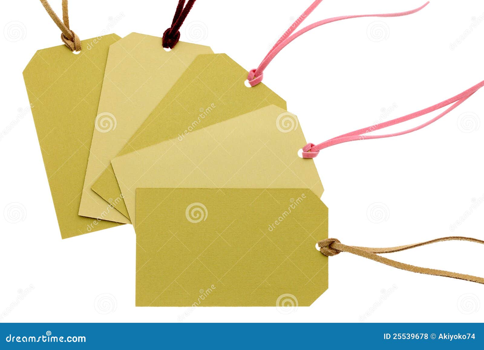 Cardboard tag stock photo. Image of isolated, gift, cardboard - 25539678