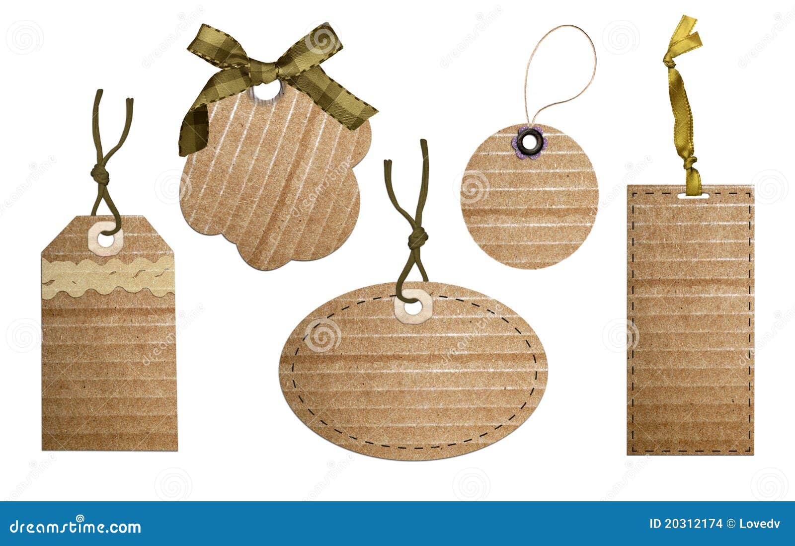 Cardboard tags stock photo. Image of sale, cardboard - 20312174