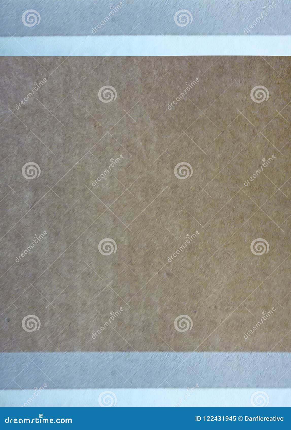 Carboard Background with Stripes Borders Stock Image - Image of ...