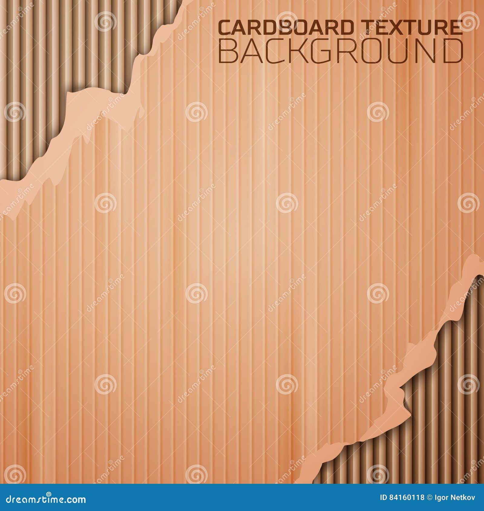 Cardboard Texture Background Stock Vector - Illustration of grunge ...