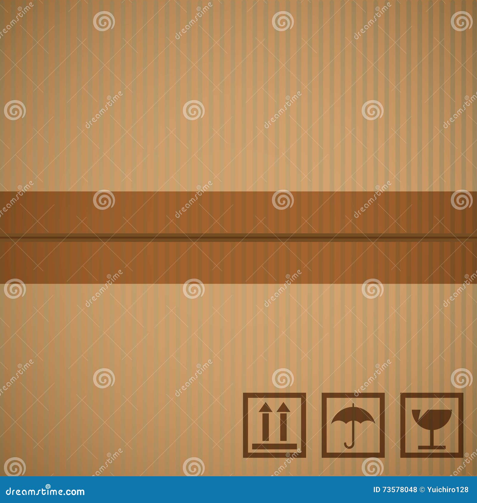 Cardboard Texture Two Sections Connected by Transparent Tape Stock ...