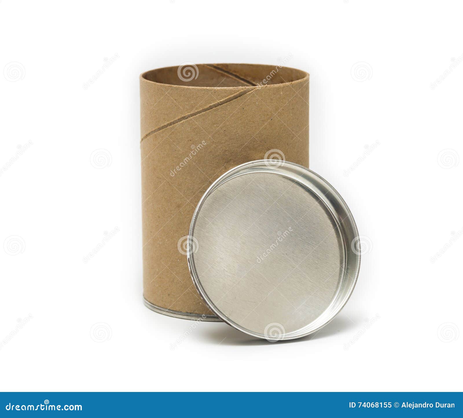 Cardboard Tube Being Put In Place By People Pulling Strings Tied To A ...