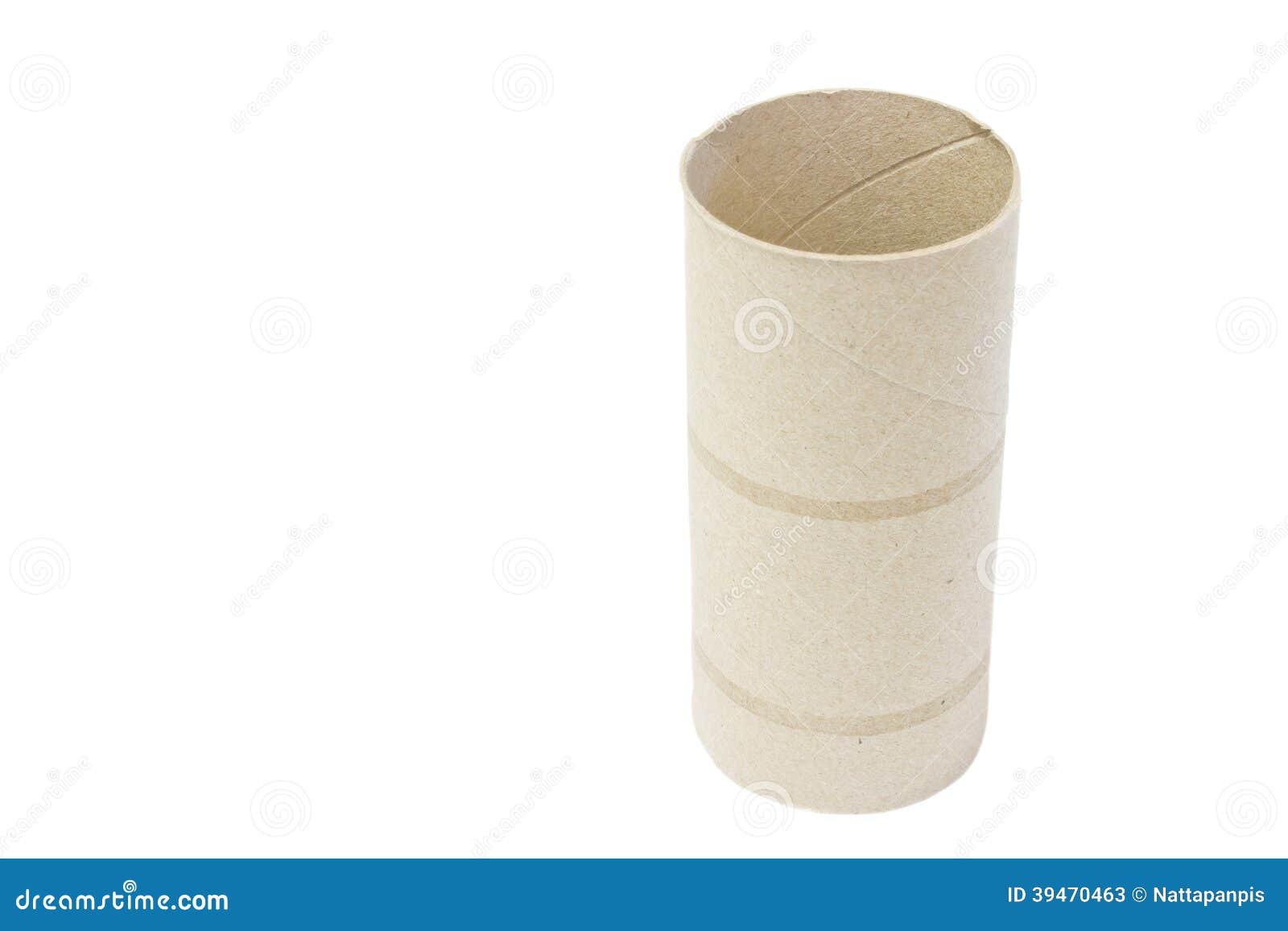 Cardboard Tube Being Put In Place By People Pulling Strings Tied To A ...