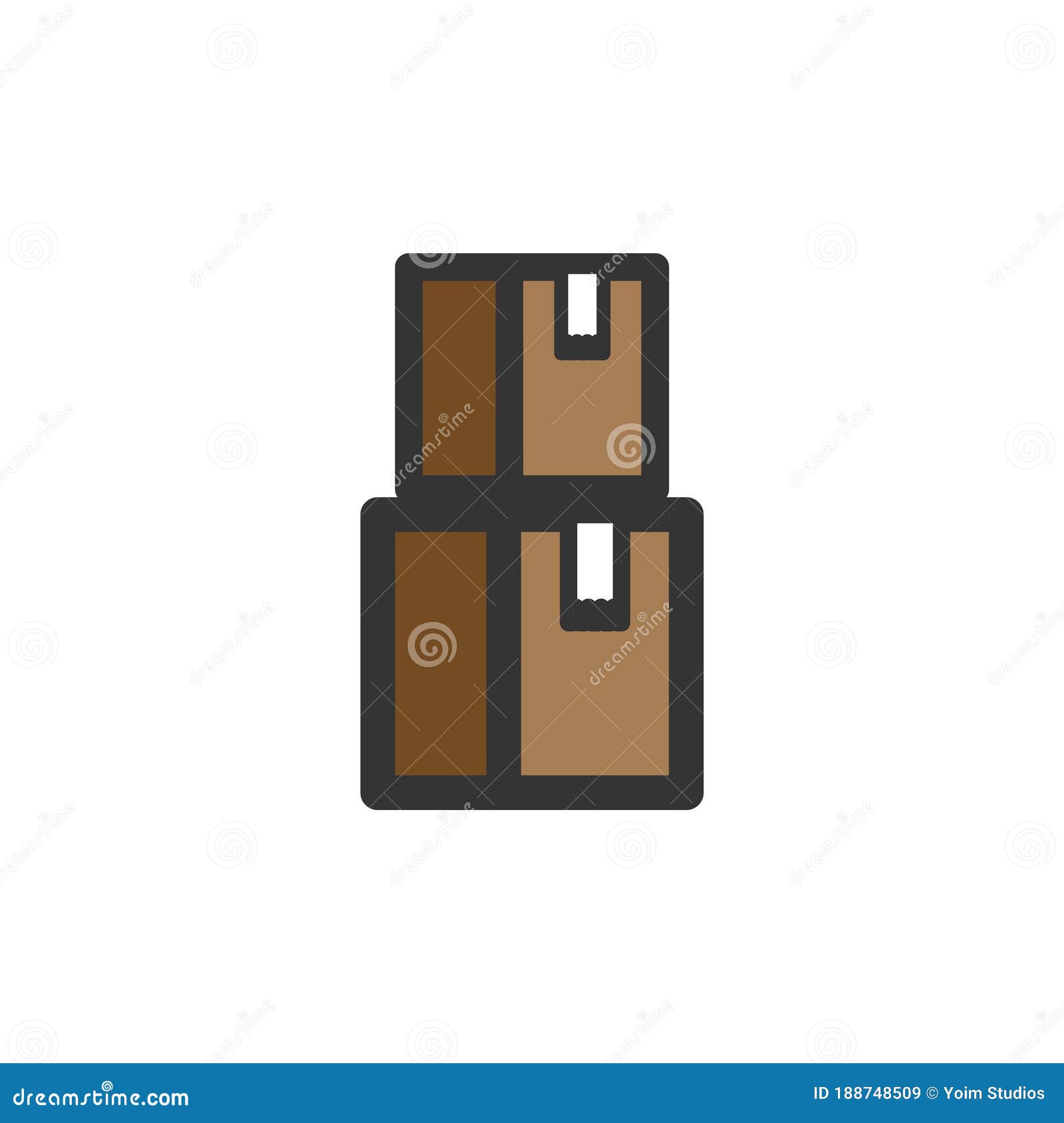 Cardboard Vector Design Template Illustration Stock Vector ...