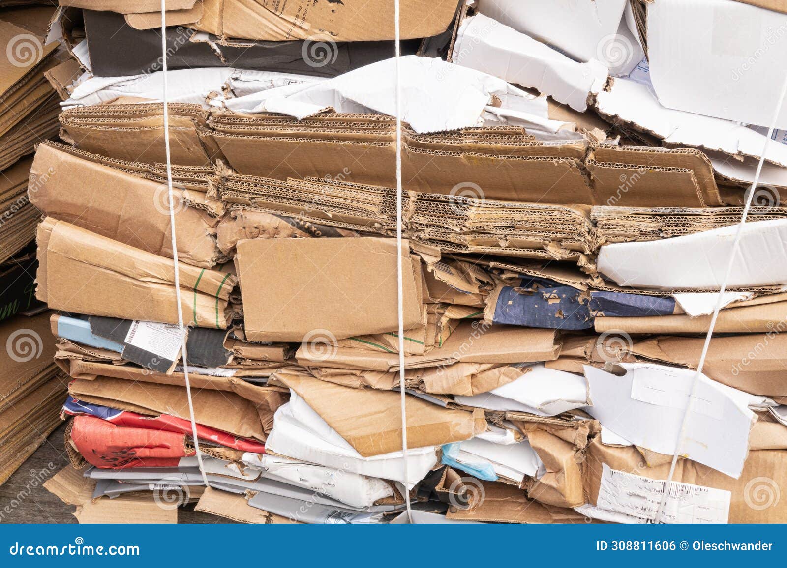 Cardboard Waste Stock Image | CartoonDealer.com #18796045