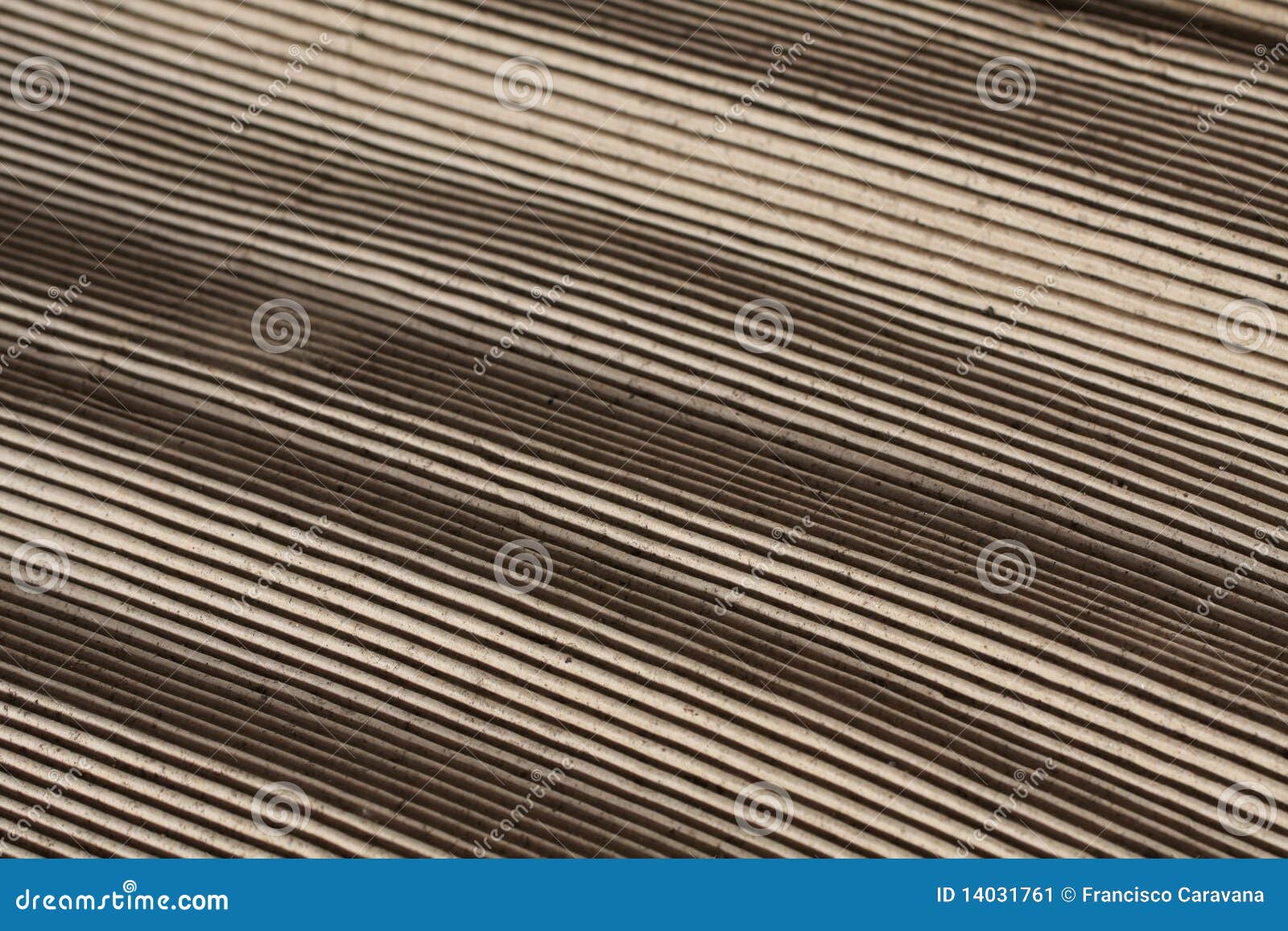 Cardboard waves stock image. Image of horizontal, pattern - 14031761