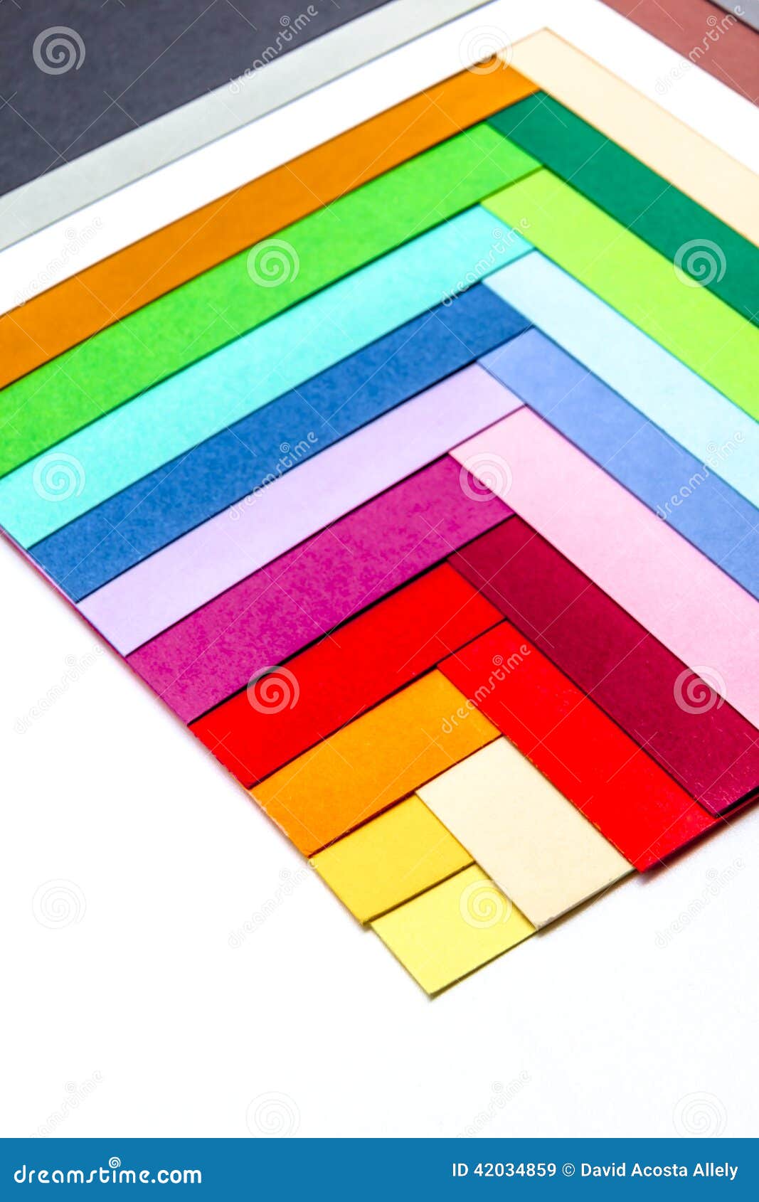 Cardboards of colors stock image. Image of paper, pastel - 42034859