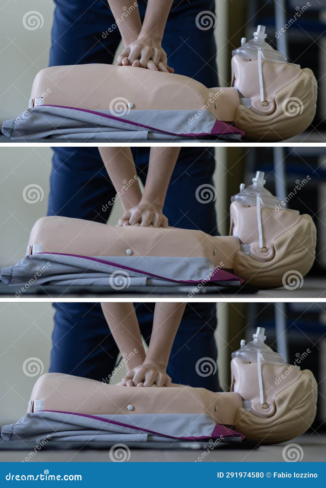 Cardiac Massage Sequence. CPR Stock Photo - Image of cardiac, life ...