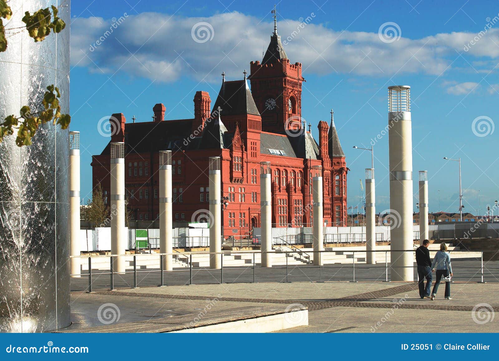 Cardiff Bay Custom House stock image. Image of modern, buildings - 25051