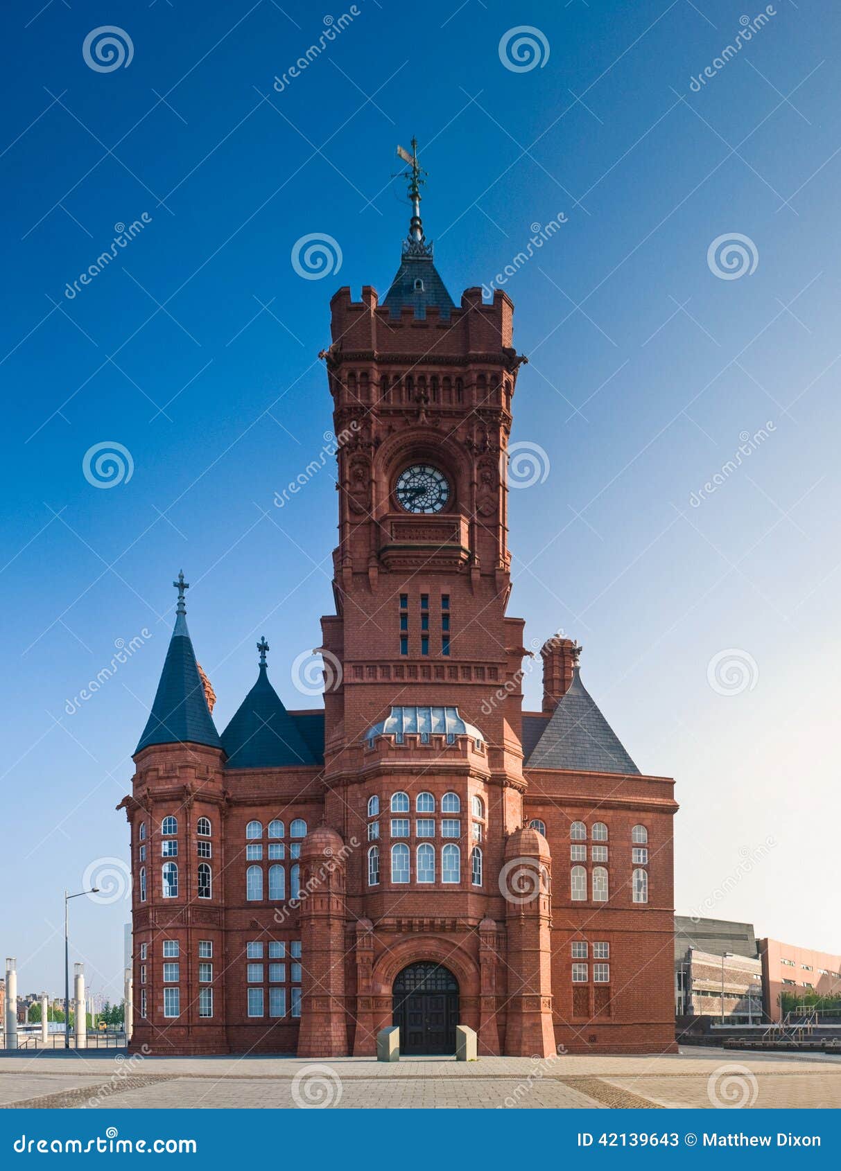 Cardiff Bay stock image. Image of wales, tourism, south - 42139643