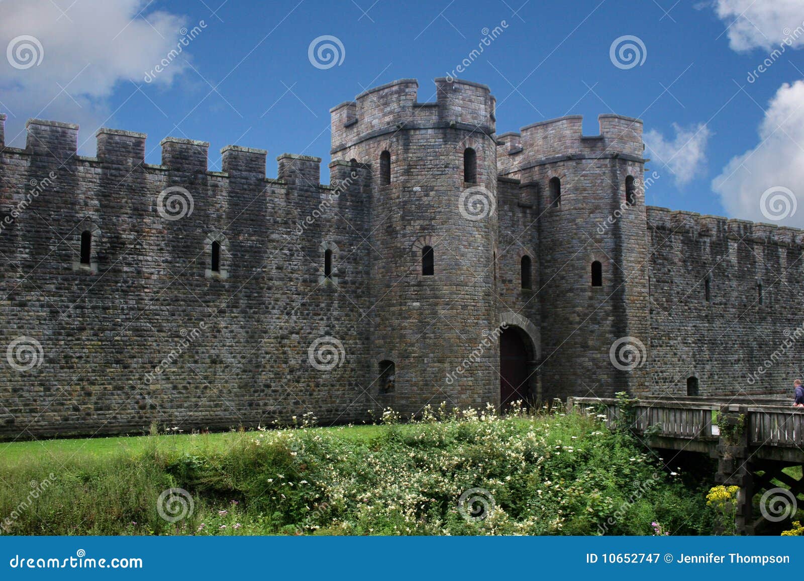Cardiff castle stock image. Image of ruin, tower, moat - 10652747