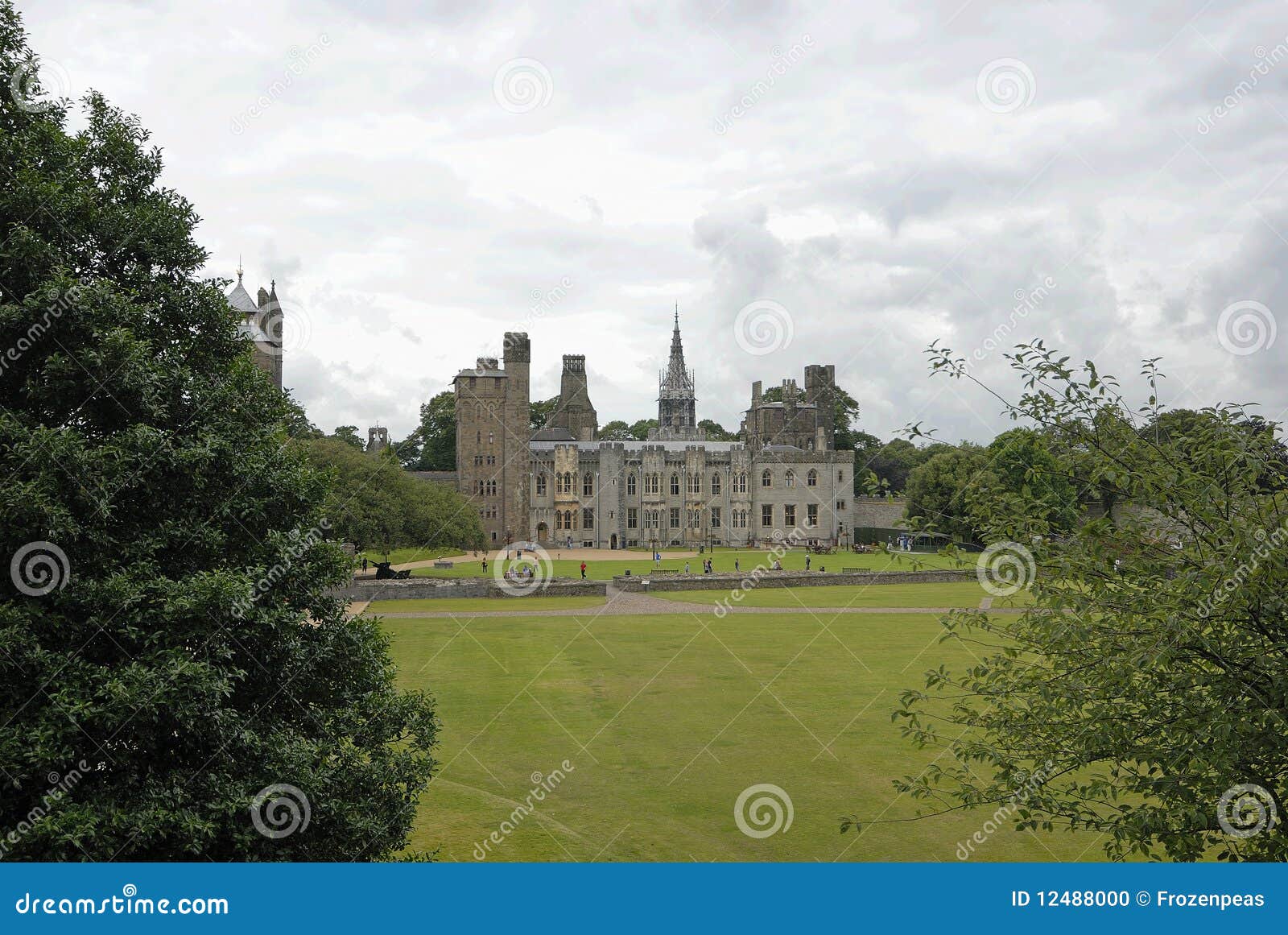Cardiff Castle Royalty-Free Stock Photo | CartoonDealer.com #12487929