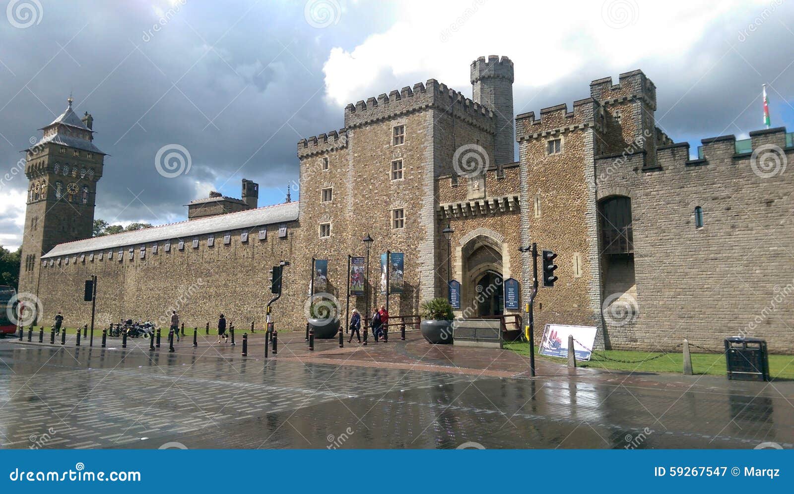 Cardiff Castle editorial photography. Image of interest - 59267547