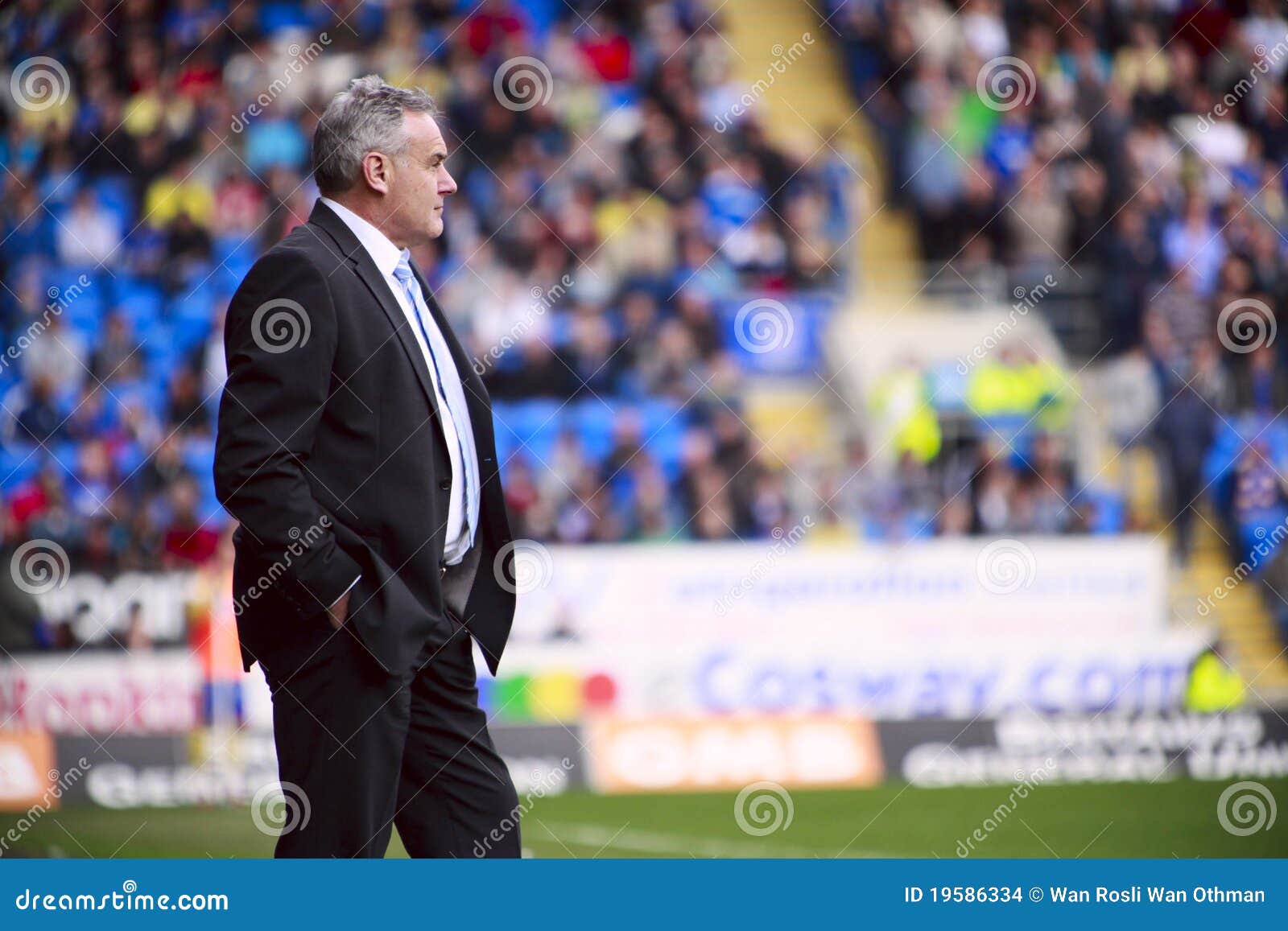 Cardiff City Manager - Dave Jones Editorial Stock Image - Image of city ...