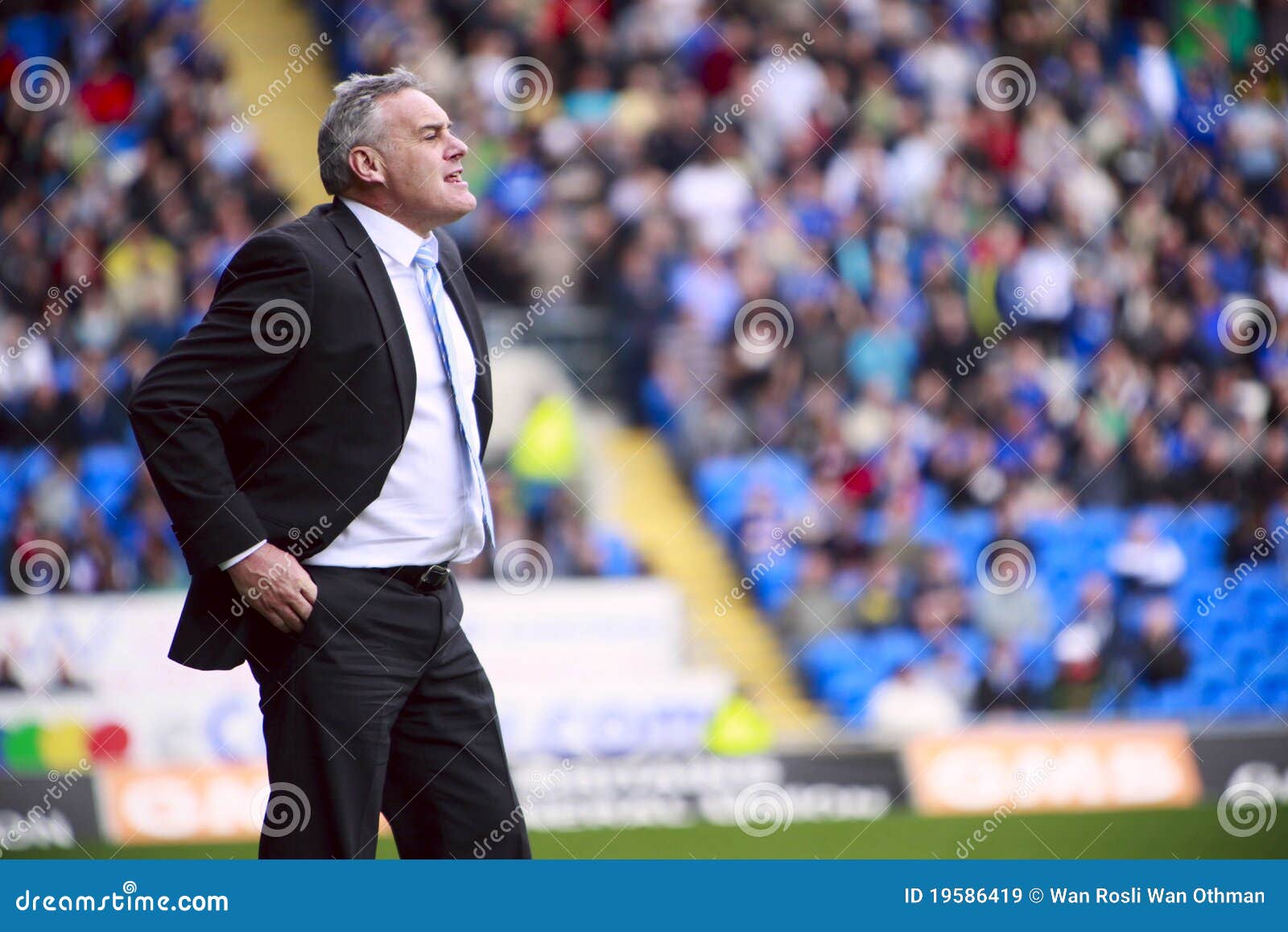 Cardiff City Manager - Dave Jones Editorial Stock Image - Image of ...