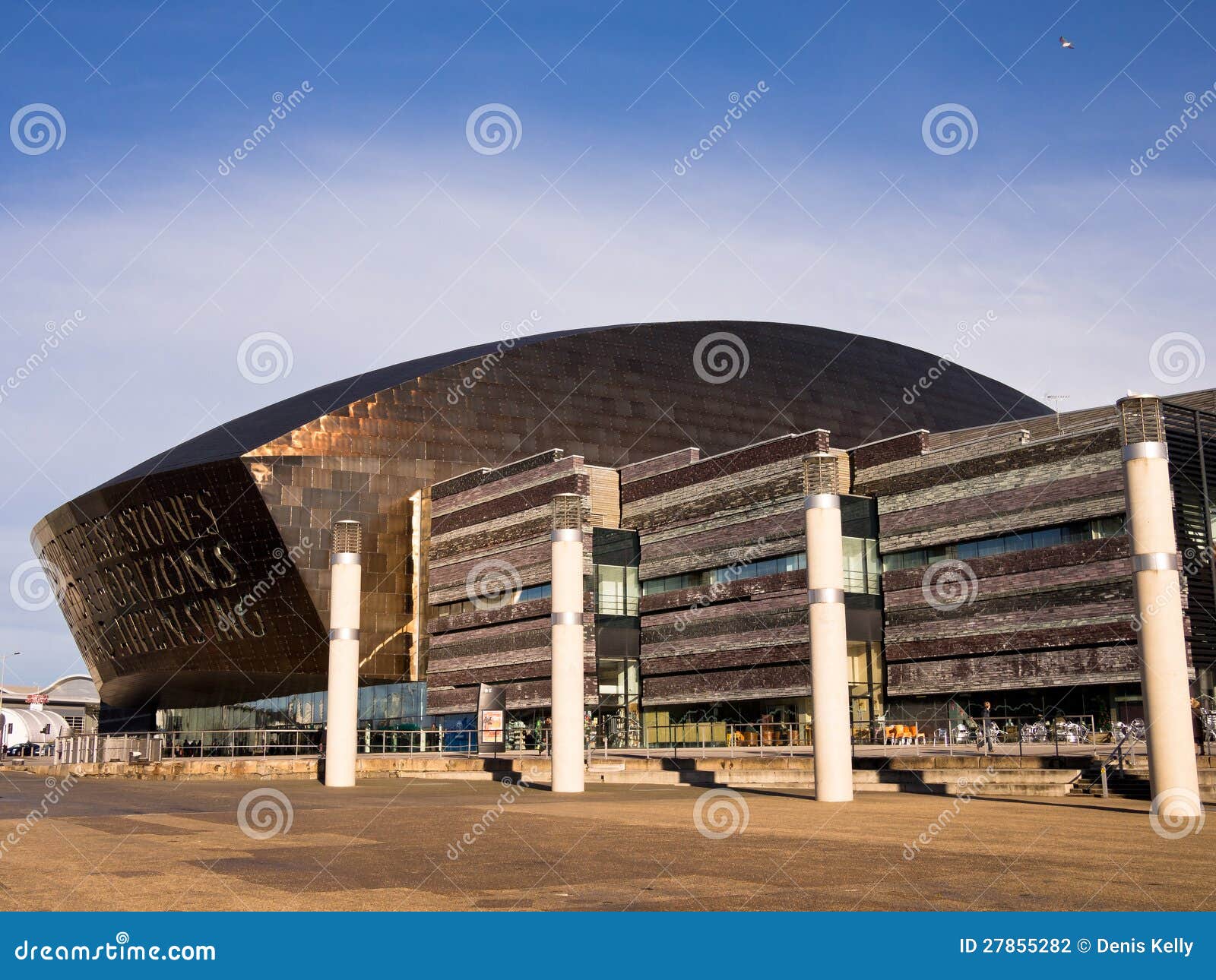 Cardiff Millenium Centre, Wales, UK Editorial Photography - Image of ...
