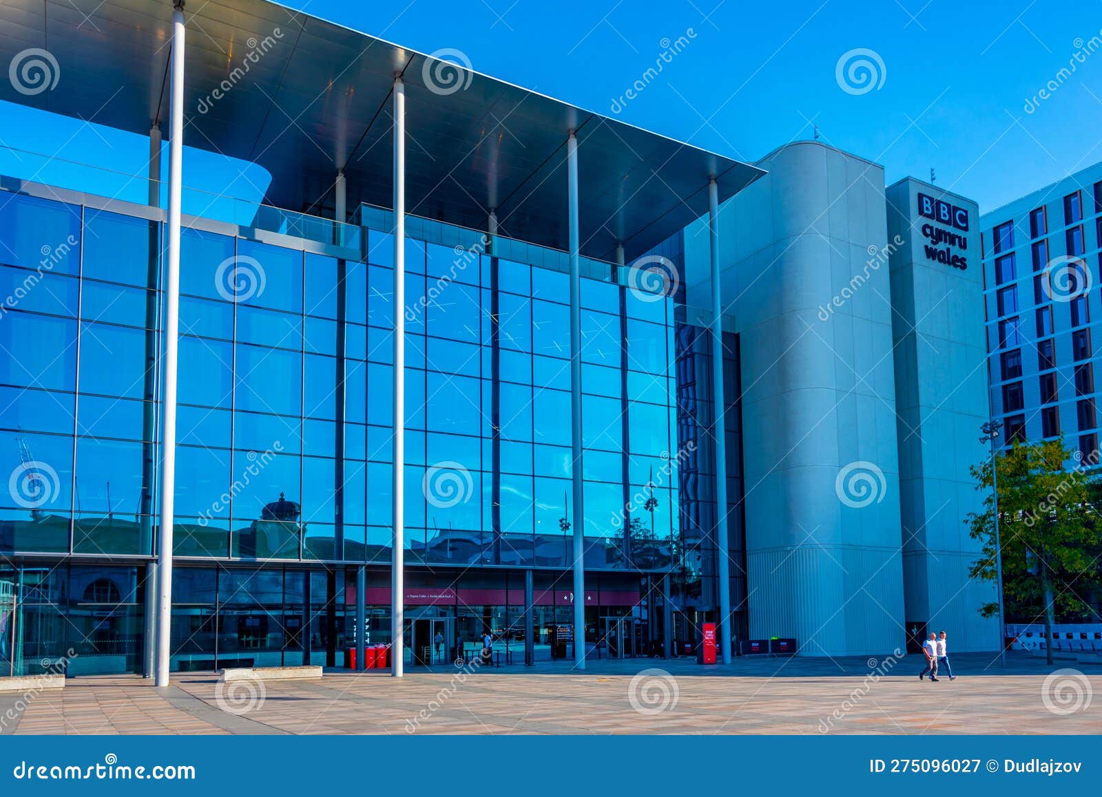 Cardiff, Wales, September 18, 2022: Headquarters of BBC Wales at ...
