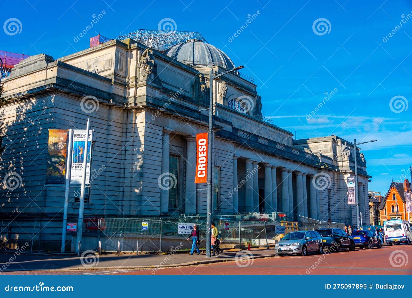 Cardiff, Wales, September 17, 2022: National Museum in Cardiff ...