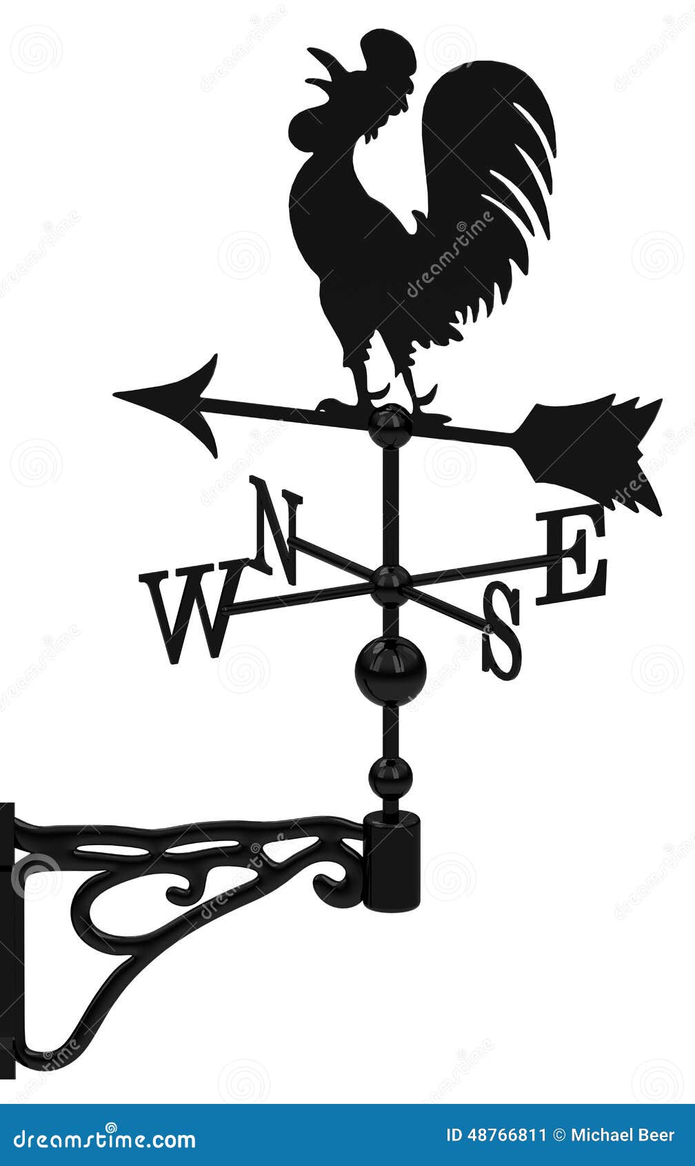 Cardinal points stock illustration. Illustration of arrows - 48766811