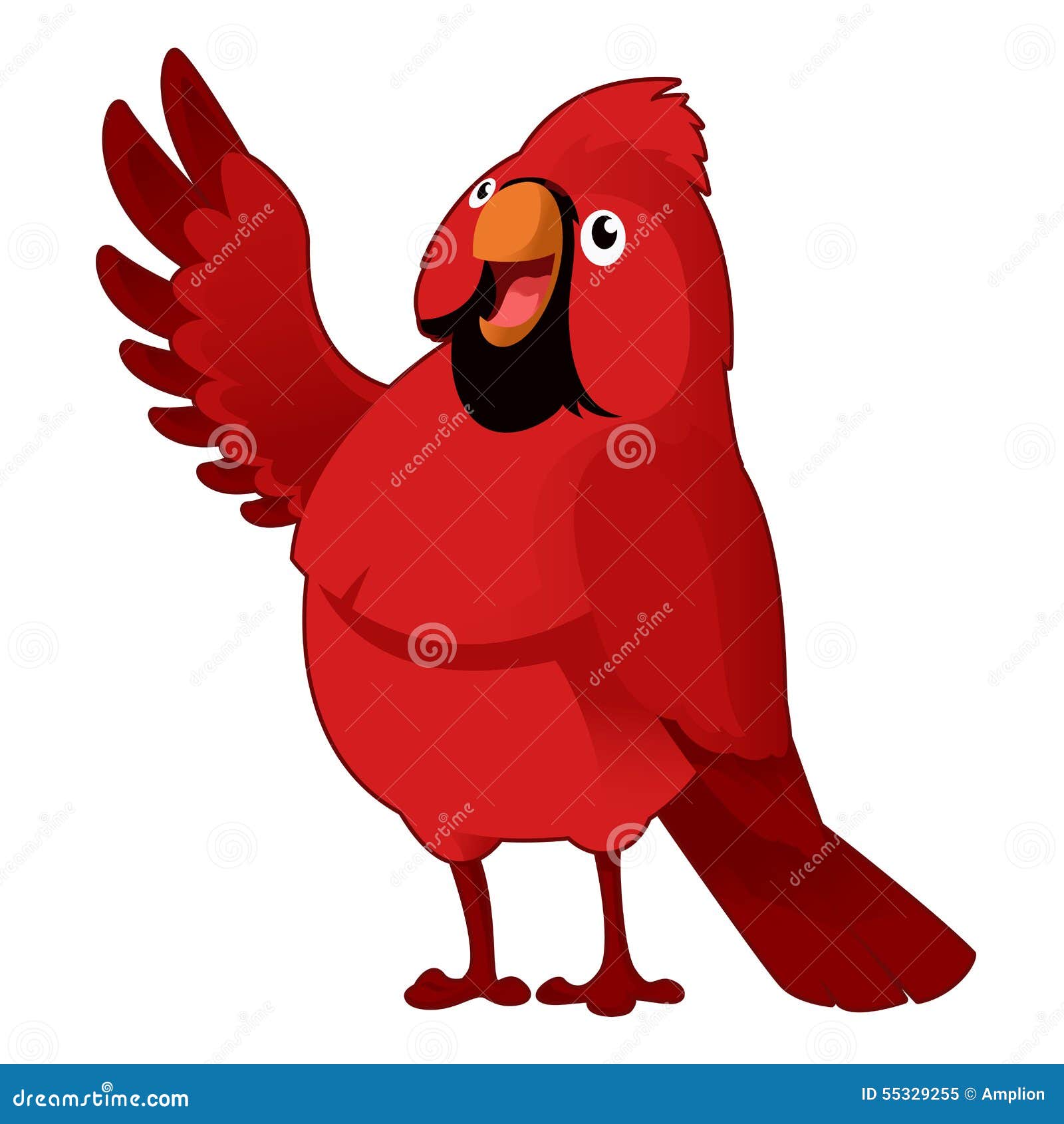 Cardinal Stock Vector - Image: 55329255