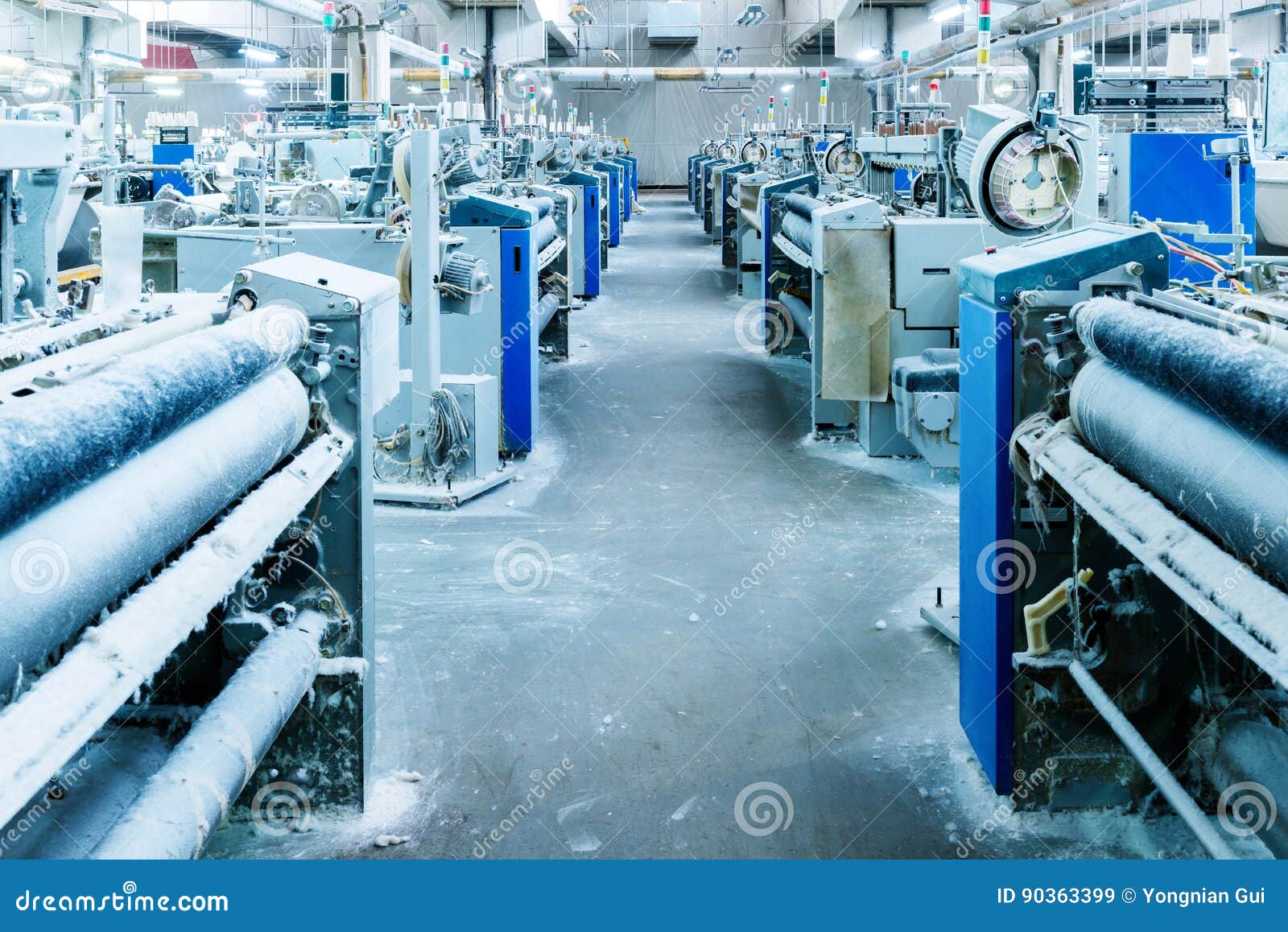 Carding Machine for Textile Mill Stock Image - Image of yarn, weaving ...