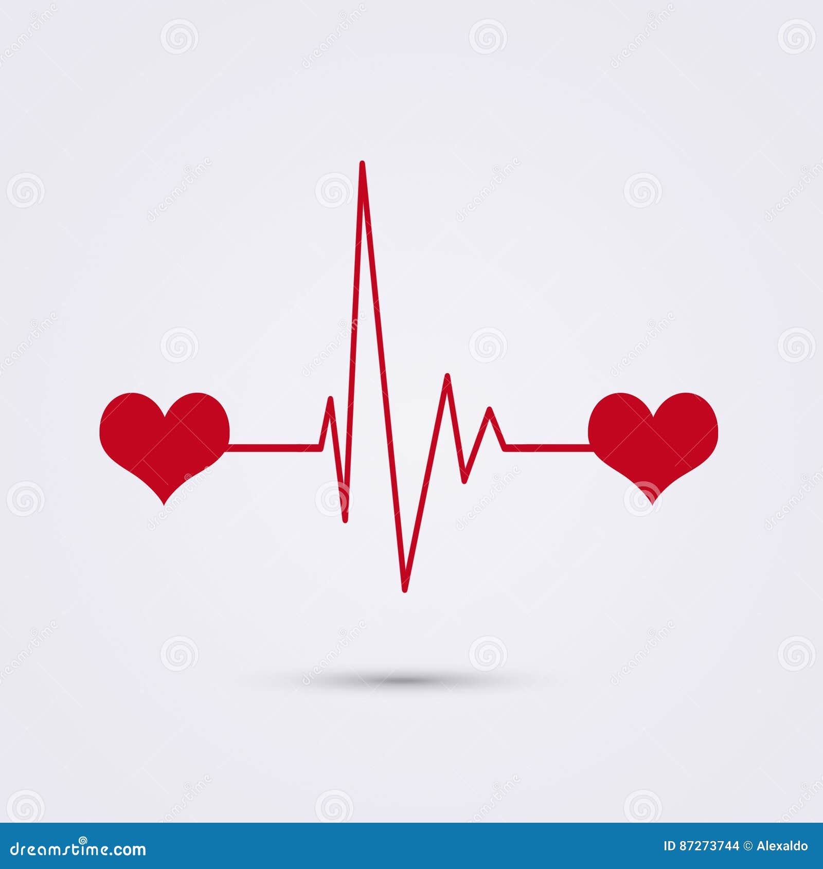 Cardio Rhythm Background stock illustration. Illustration of science ...