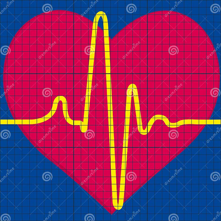 Cardiogram Stock Vector Illustration Of Medical Pulse 13338361