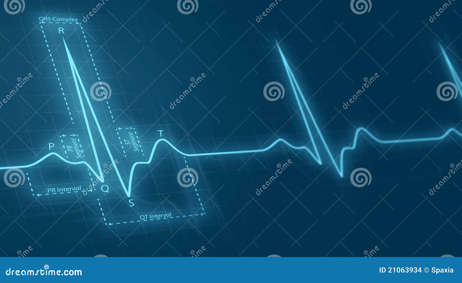 Cardiogram stock illustration. Illustration of horizontal - 21063934