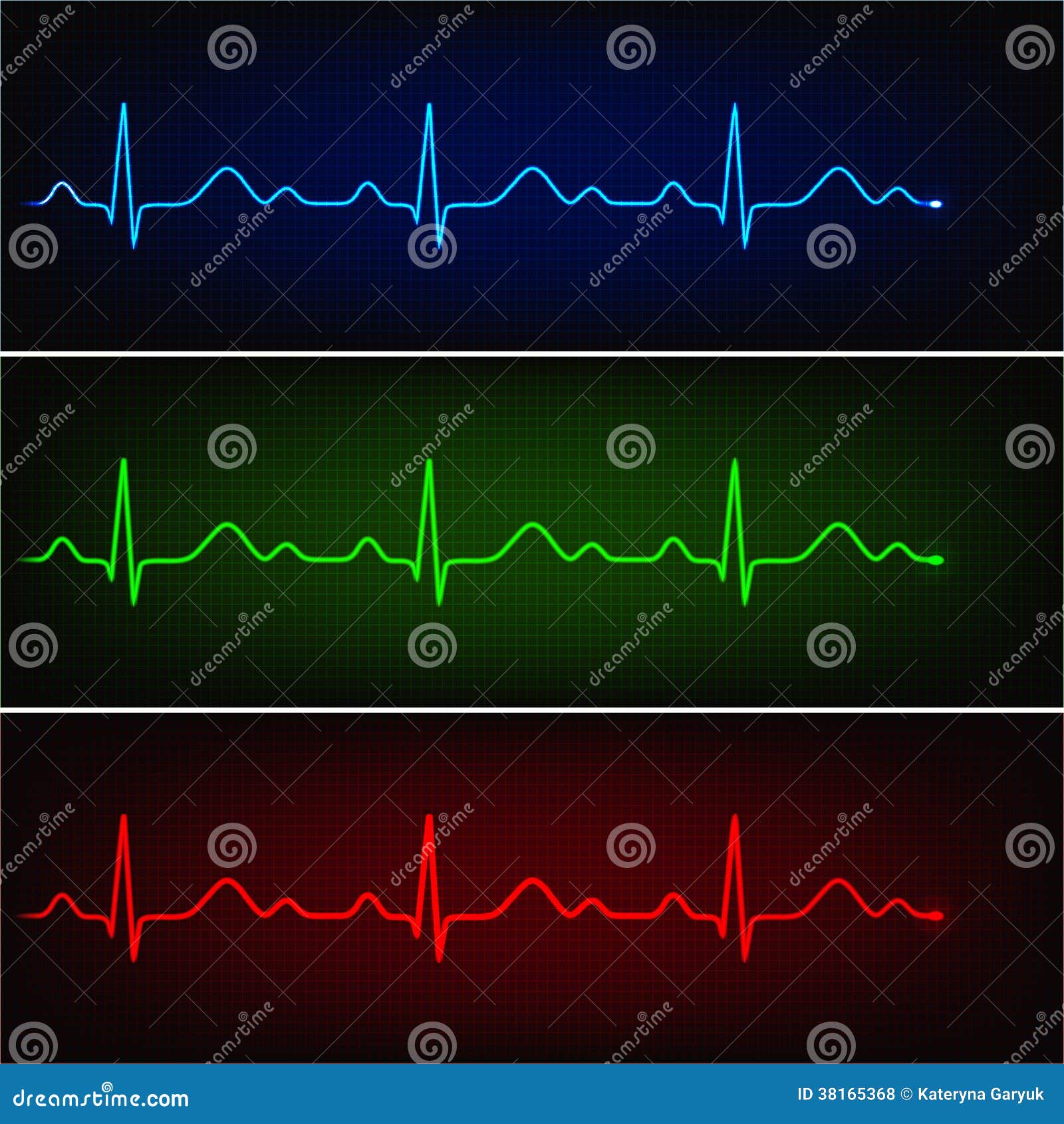 Cardiogram Vector Illustration | CartoonDealer.com #38165368