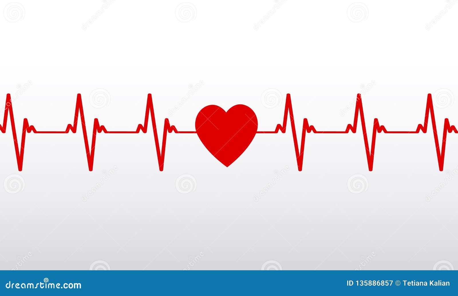 Cardiogram of a Red Symbolic Heart Isolated on White Background Stock ... Cardiogram of a Red Symbolic Heart Isolated on White Background Stock ...