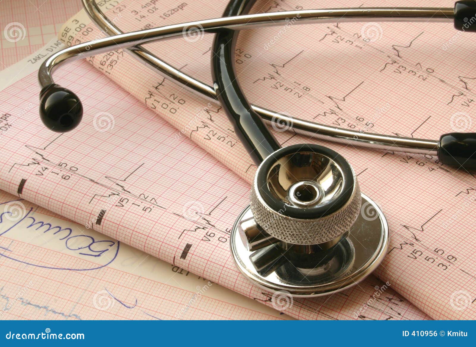 Cardiological Test Analysis Stock Photo - Image of diagnose, checkup ...