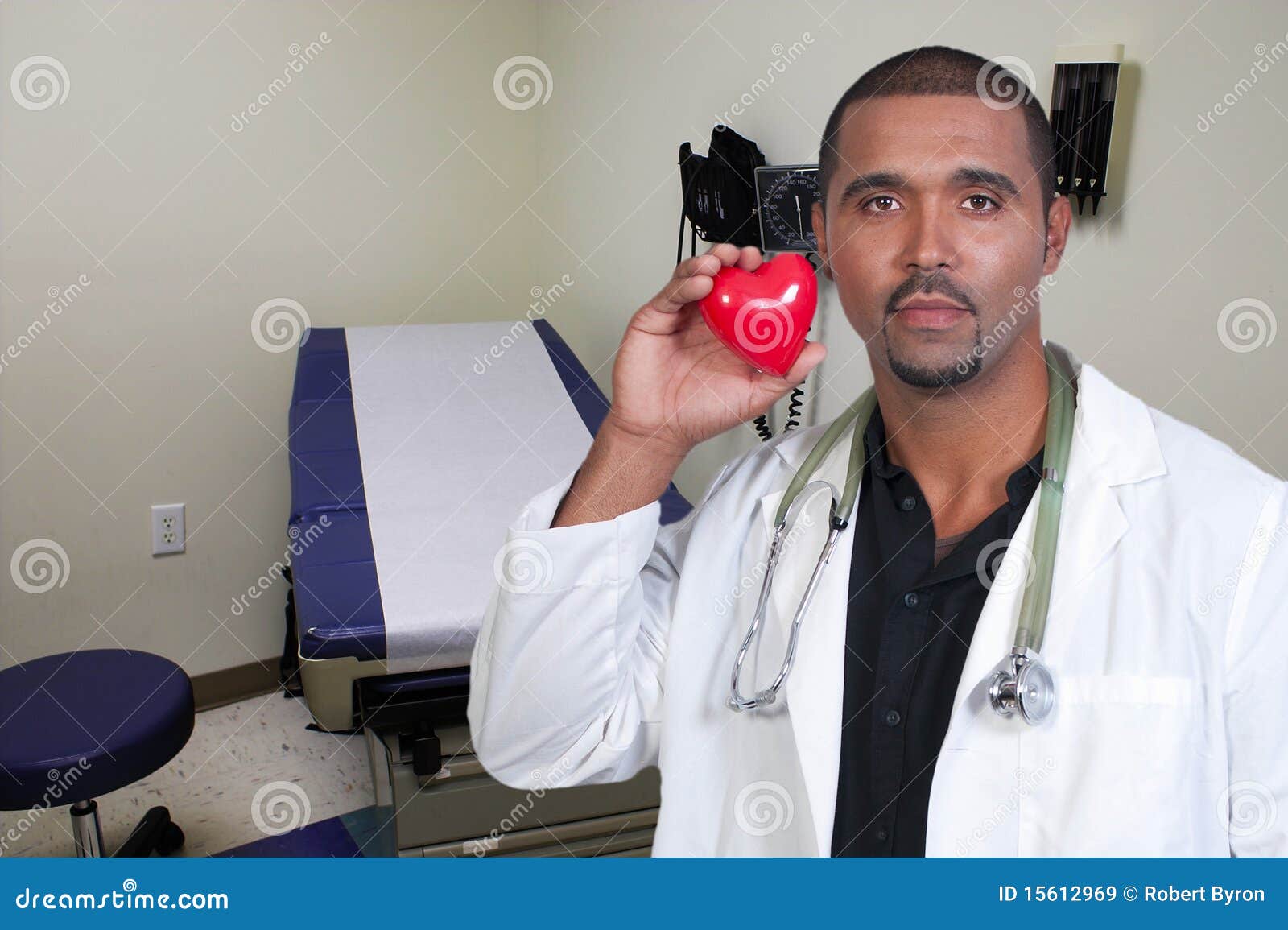 Cardiologist stock image. Image of minority, prognosis - 15612969