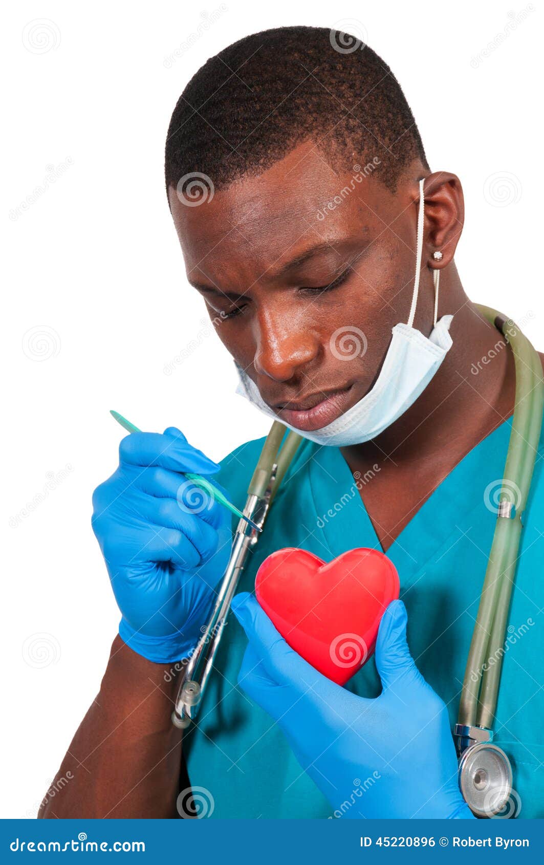 Cardiologist stock photo. Image of cardio, scalpel, professional - 45220896