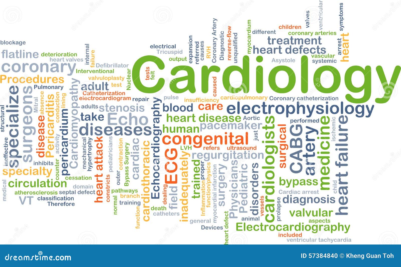 Cardiology Background Concept Stock Illustration - Illustration of ...
