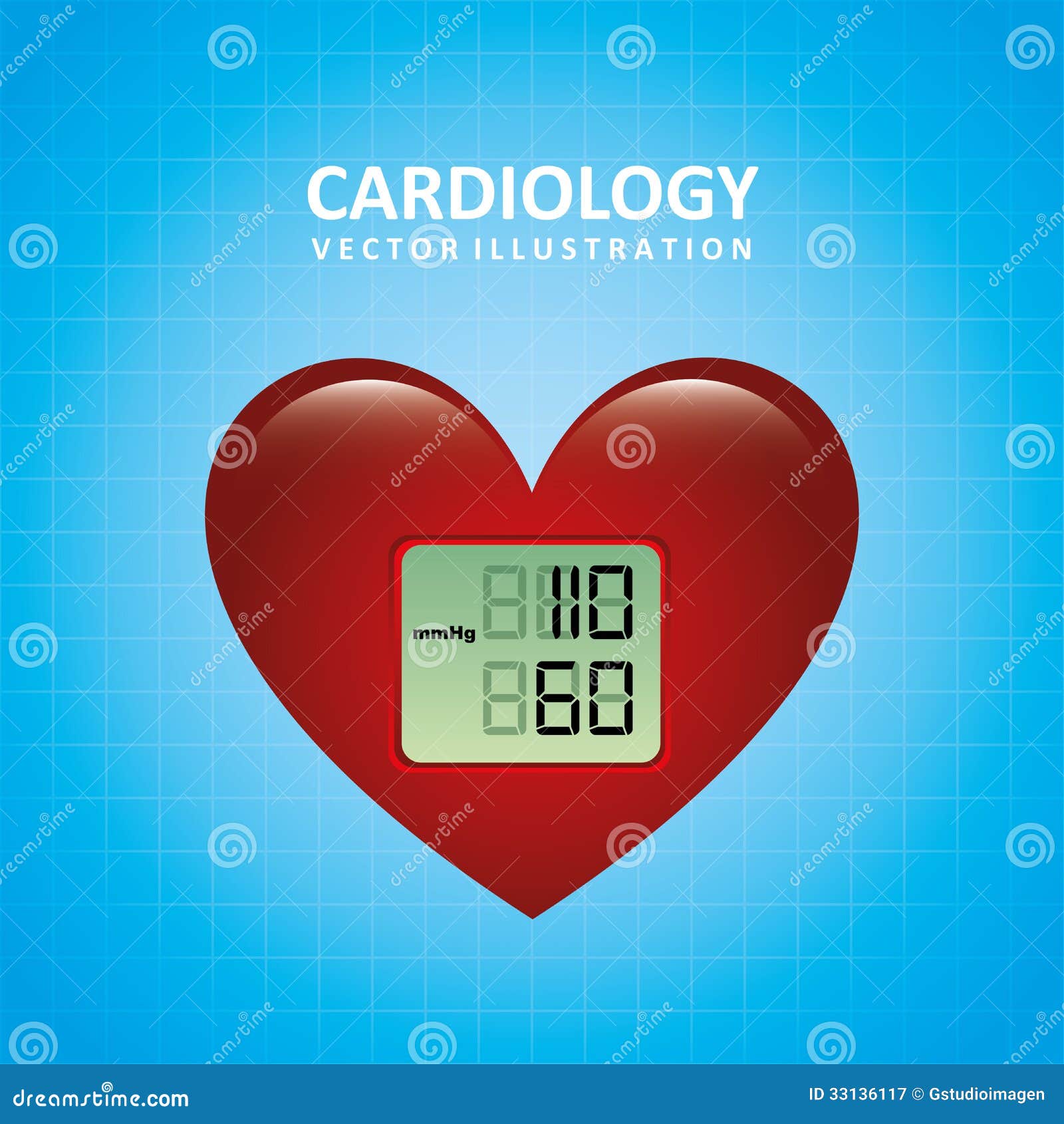 Cardiology design stock vector. Illustration of conceptual - 33136117