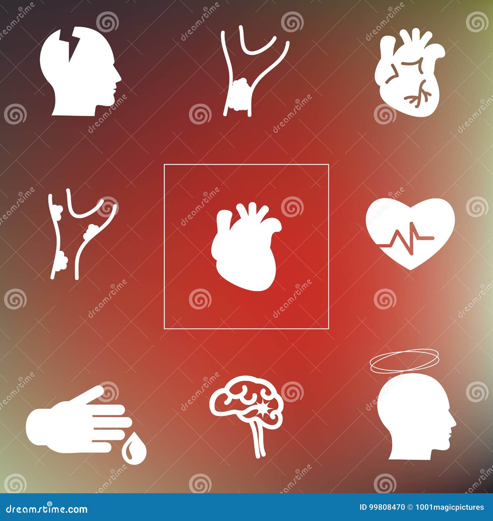 ECG And EKG Cardiovascular System Stock Image | CartoonDealer.com #22901617