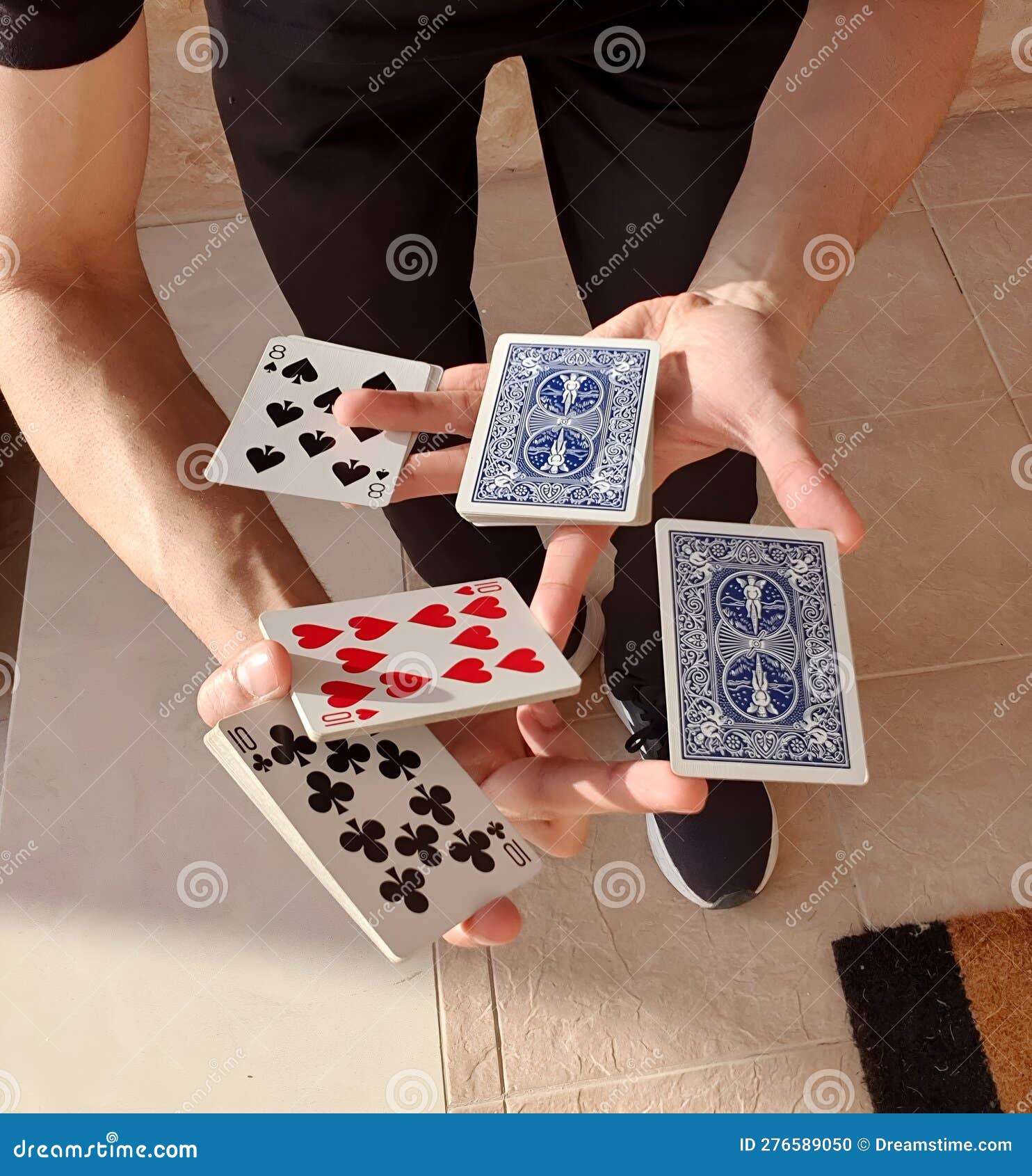 Cardistry Move 6 stock photo. Image of cardistry, magic - 276589050